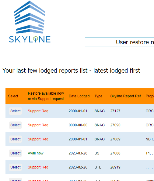 Skyline | Logon